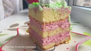 Бисквитный торт с ягодами — вкуснее не бывает! 🍰✨