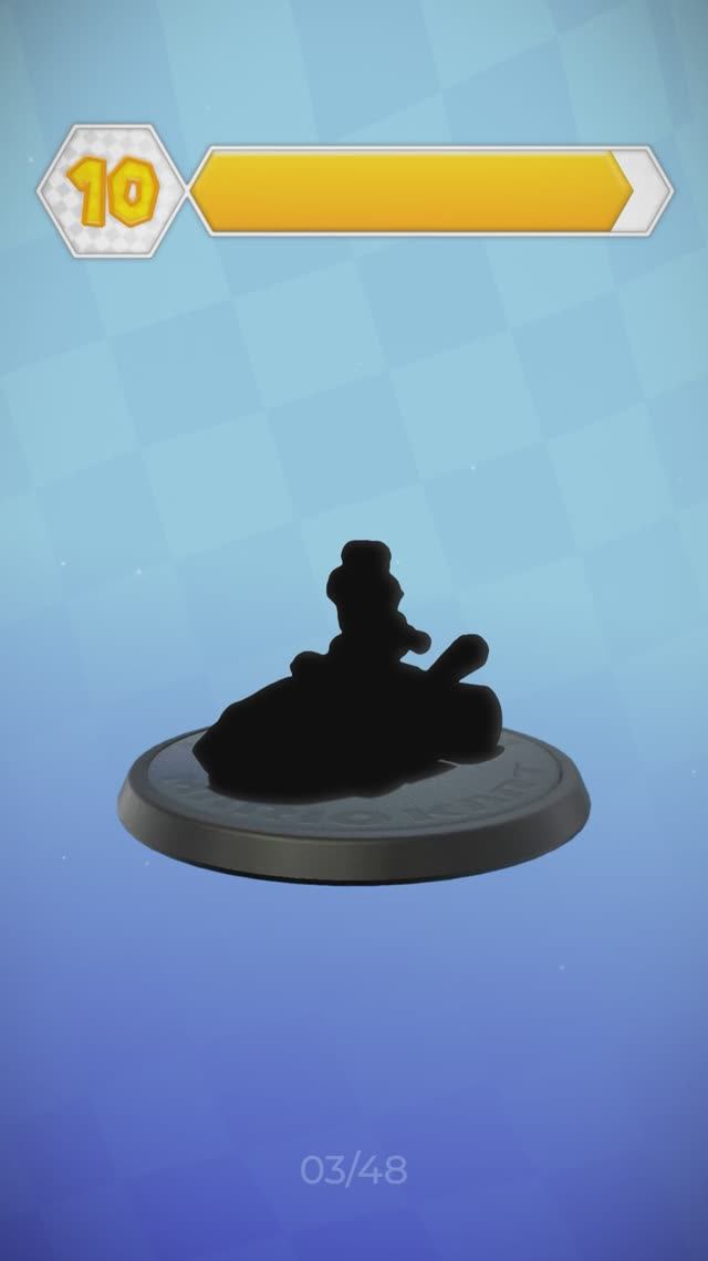 Угадай персонажа Mario Kart 8 Deluxe по силуэту. 03/48.