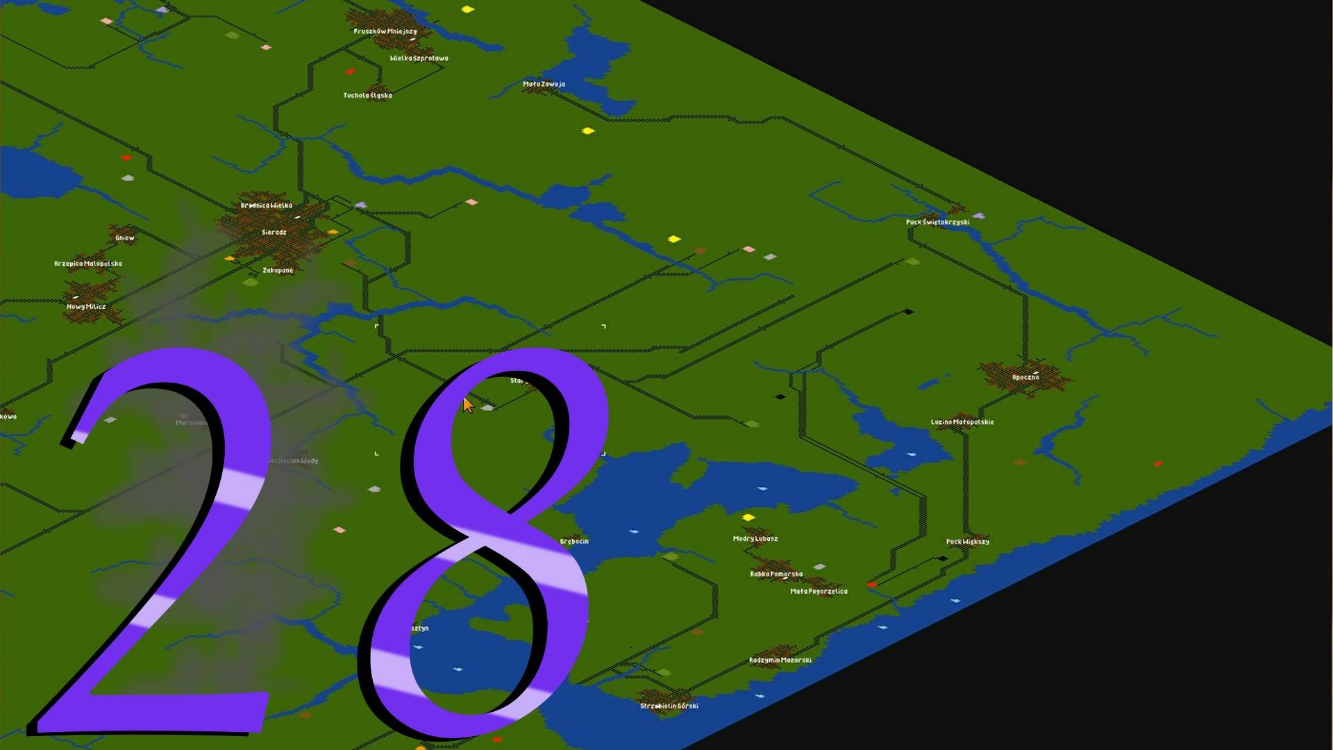 OpenTTD Соло №28 Думы думаются