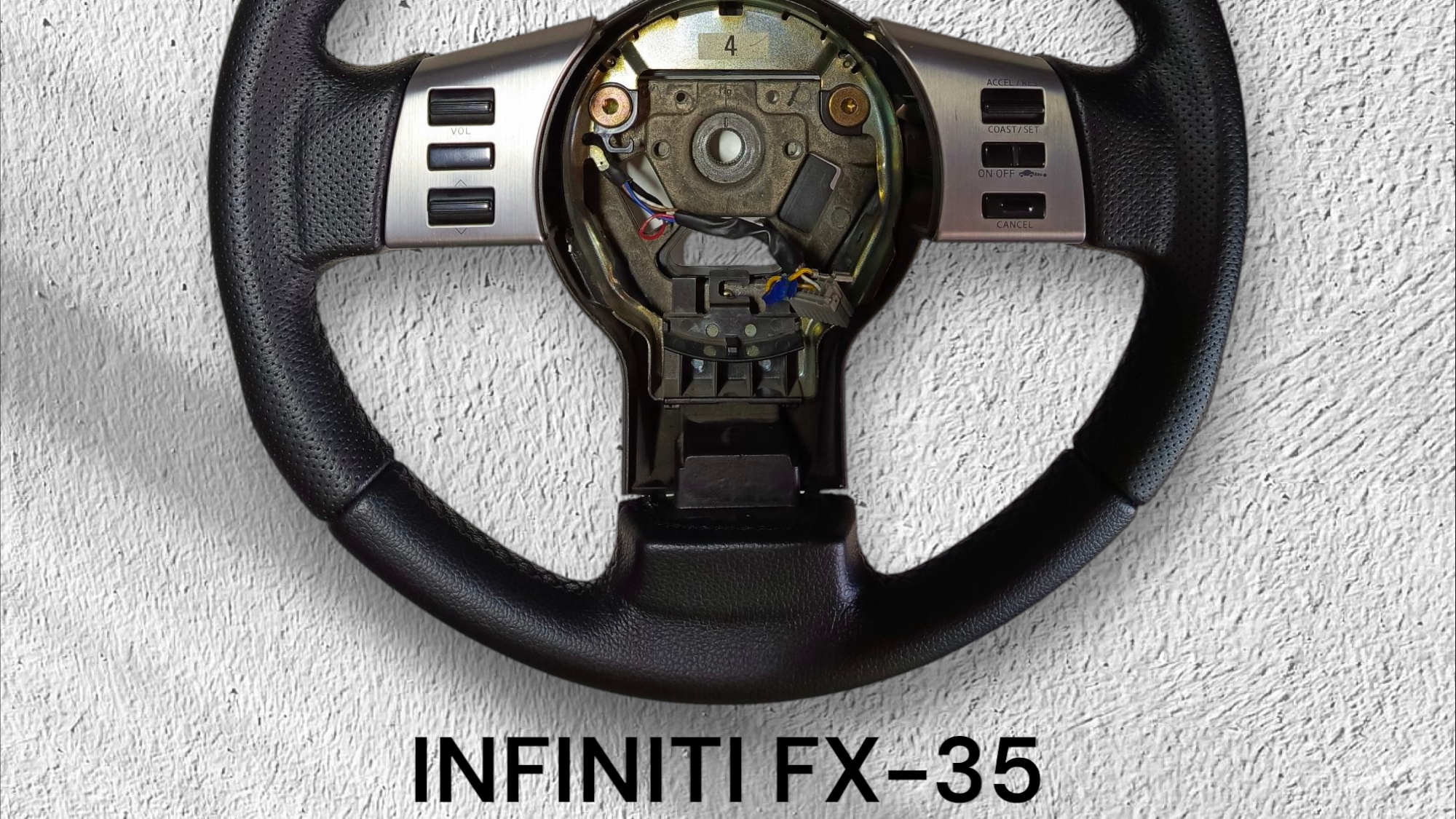 Перетяжка руля и ручки АКПП от Infiniti FX 35