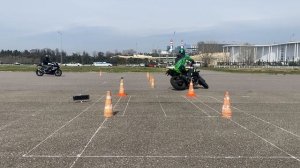 8mini GP  Кирилл Новиков Kawasaki Z750R  Gymkhana Sochi 00.24.13. 16марта 2025 г.
