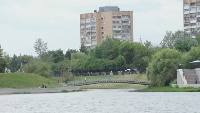 Изучаем новую набережную Дубровинского. Река Ока, город Орел
