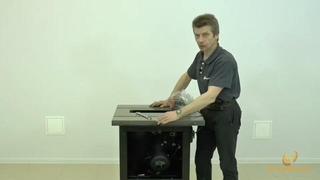 Круглопильный станок Warrior W0706. Сборка и регулировка