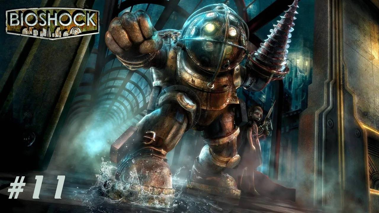 BioShock 1 Прохождение Без Комментариев #11: Форт "Весёлый" [2/2]