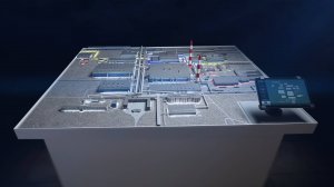 Макет Надеждинского металлургического завода.