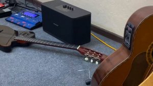 Будяк и Hi-Fi блютуз колонка и музыкальный центр в деревянном корпусе.