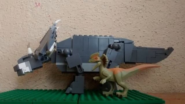 Lego Sinoceratops Moc | Lego Jurassic World Camp Cretaceous. - смотреть ...
