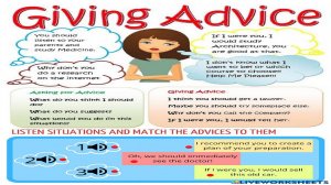 LESSON➢IT´S EASY TO GIVE PIECES OF ADVICE