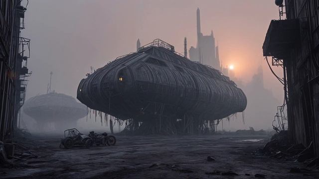 Ghosts Industry  Dark Sci Fi Ambient Futuristic  1 hour