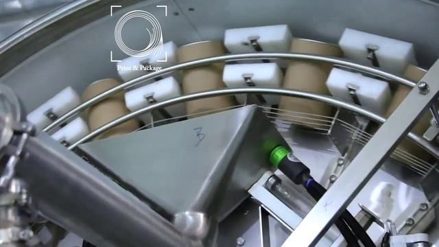 Оборудование для продувки тубусов перед упаковкой пищевого продукта