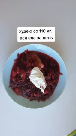 Худею с большого веса. Меню на целый день. Правильное питание