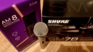 Тестирую микрофоны: Shure SM7B vs Fifine AM8 vs Shure C607 vs Samsung Galaxy S21