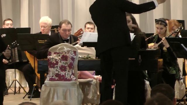 Обр. Н. Малыгина романса "Калитка", исп. орк. "Малахит" солист Просветов Александр (балалайка)