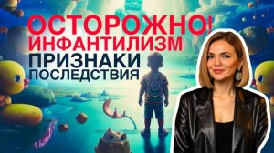 ОСТОРОЖНО! Инфантилизм! ПРИЗНАКИ и последствия ИНФАНТИЛЬНОСТИ | Когда внутренний ребенок главный