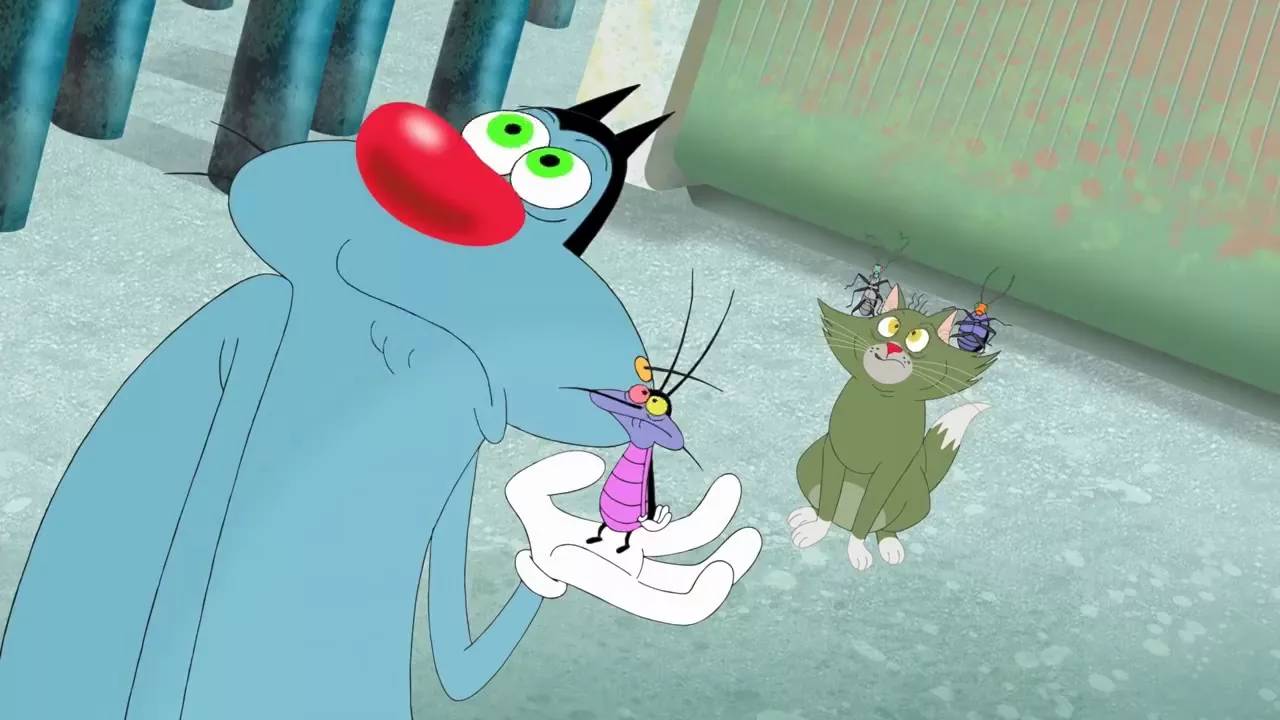 Сериал Огги и тараканы - 3 сезон 4 серия / Oggy and the Cockroaches