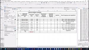 ArchiCAD - 2024 Request 04:  Occupancy Schedule in 2D & 3D Graphic Representation