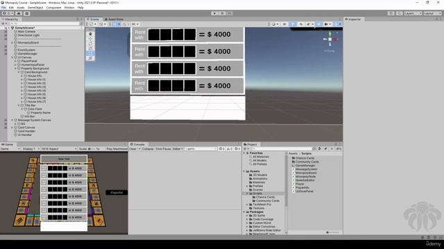 Unity Game Tutorial Monopoly 3D - Board Game5