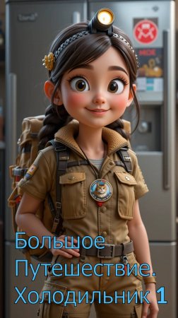 Маленькие человечки. Большое путешествие. Холодильник Shorts