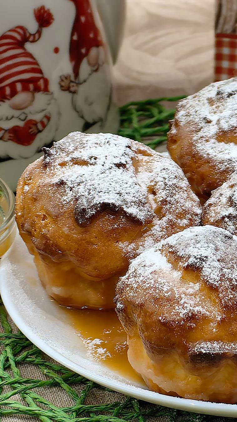 Простые Творожные кексы к чаю.