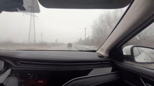 Весенний снегопад