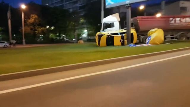 Авария на ТТК 17 мая 2021