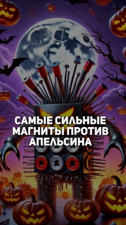 🍊🧲 Магниты VS Апельсин