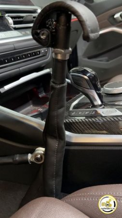 Ручное управление для шейников газ-тормоз с функцией фиксации тормоза, BMW 3 АКПП