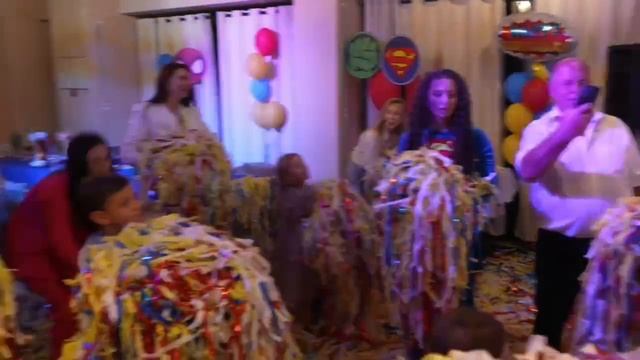 Бумажная дискотека "Супергерои"