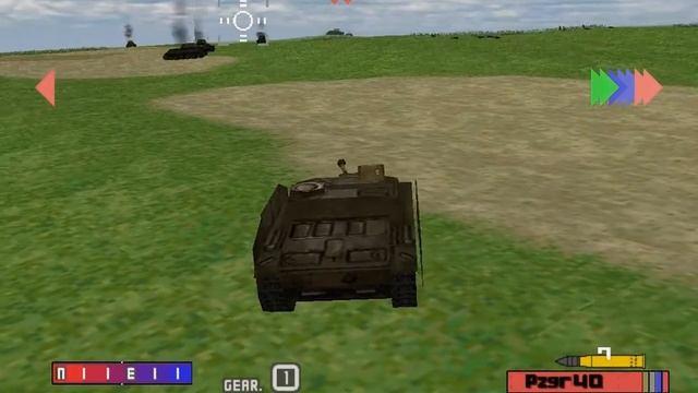 Panzer Front на Dreamcast -Null DC- МИССИЯ 05 Высота 220.5