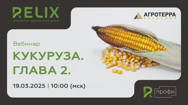 Вебинар Кукуруза. Глава 2. от 19.03.2025