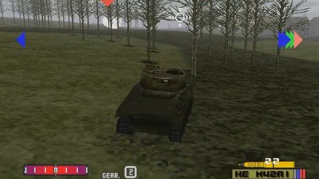 Panzer Front на Dreamcast -Null DC- МИССИЯ 20 Мост Людендорф