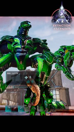 Механический Воин для приручения Титанов #arksurvivalascended #extinction #Mek