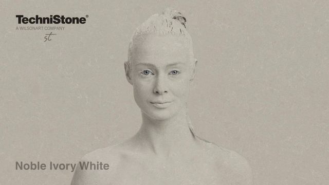 Кварцевый камень Noble Ivory White TECHNISTONE (Stone With Soul)