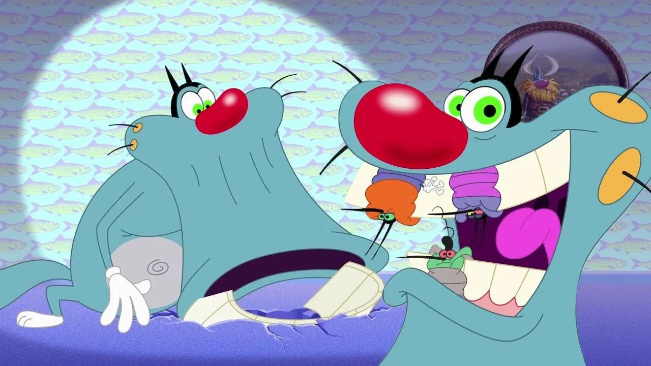 Сериал Огги и тараканы - 4 сезон 7 серия / Oggy and the Cockroaches