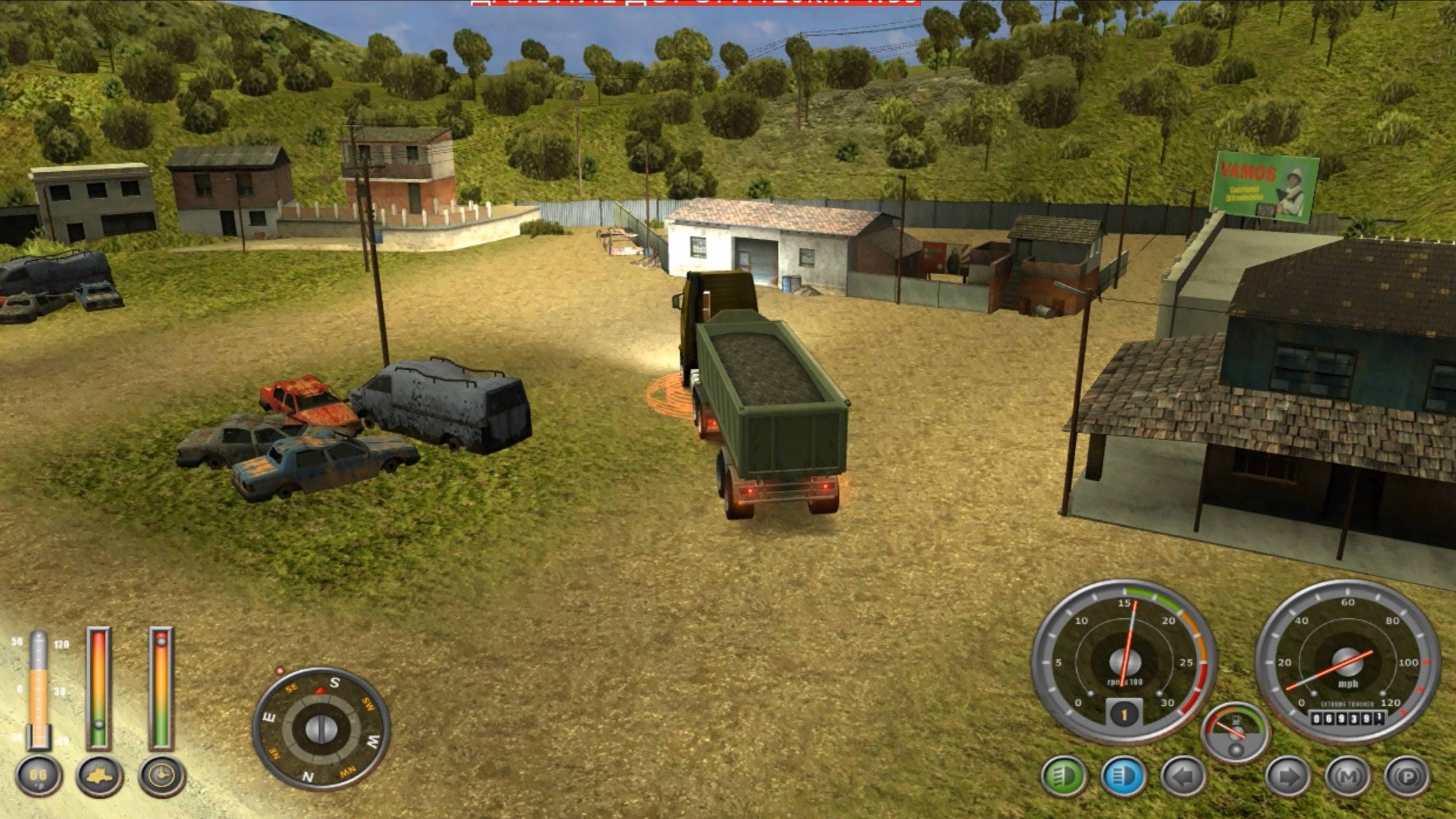 В Обиспо-Сантестебан, Боливия, мы перевозим гравий для строительства ...