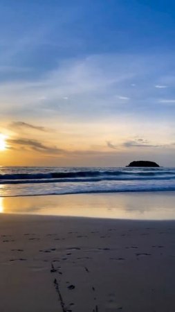 Phuket's atmospheric sunset