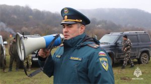 II этап командно-штабного учения: ликвидация пожара в Нальчикском лесничестве