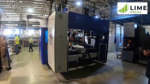 Разгрузка, сборка и запуск листогибочного пресса LIME