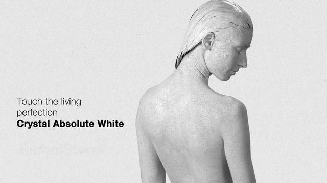 Кварцевый камень Crystal Absolute White TECHNISTONE (Stone With Soul)