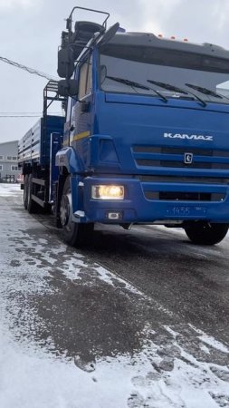 Бортовой автомобиль КАМАЗ 65117-48 с крано-манипуляторной установкой Dong Yang SS2036 от завода СПМ
