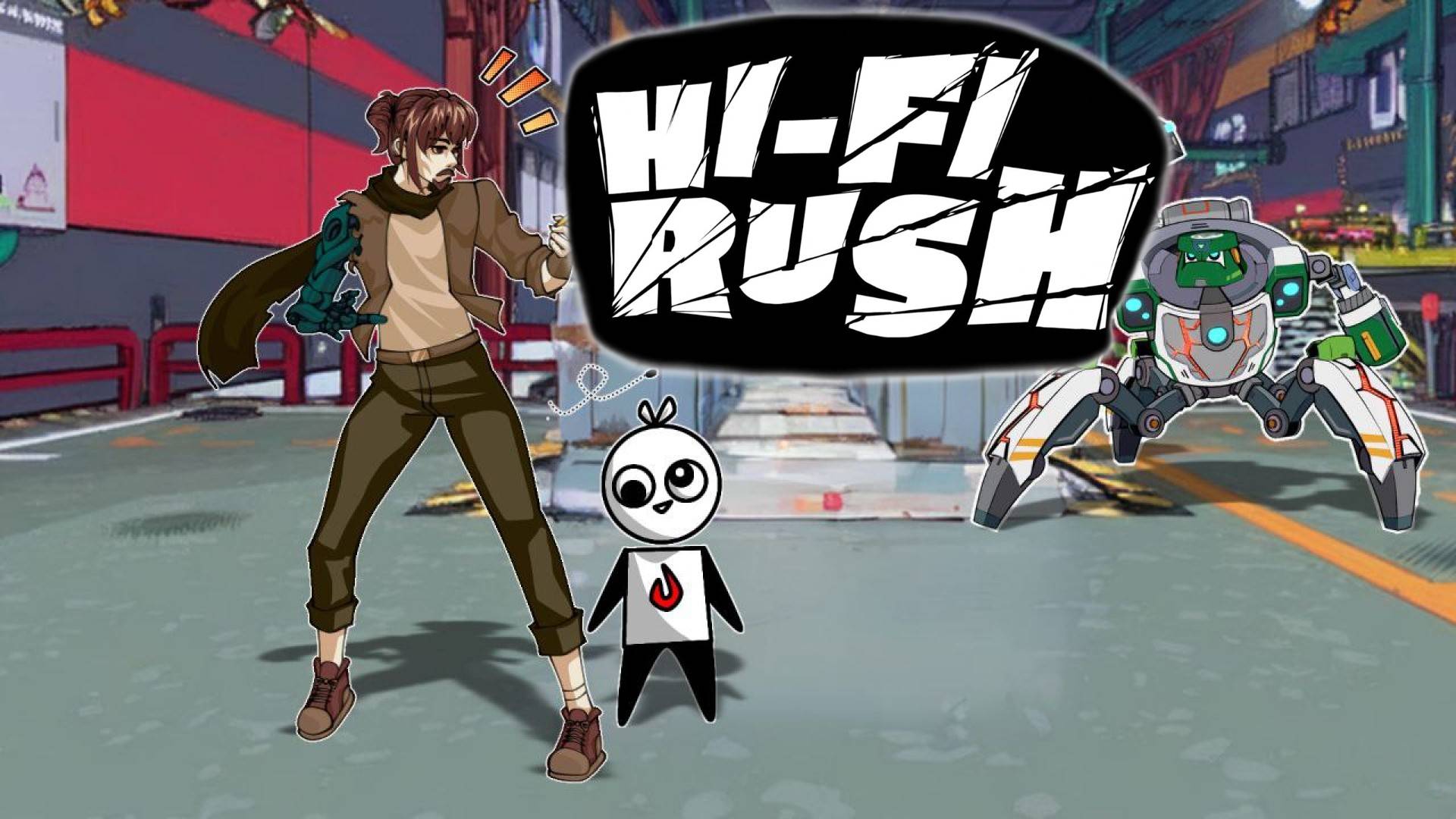 Hi-Fi Rush, прохождение, ч.2 (запись стрима ВК Видео Лайв)