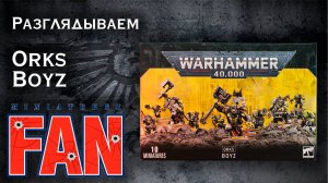 Обзор миниатюр набора Boyz (Warhammer 40k Orks) #MiniaturesFAN