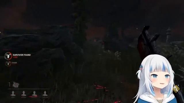 I'm only BABY!!! _ Гавр Гура играет в Dead By DayLight