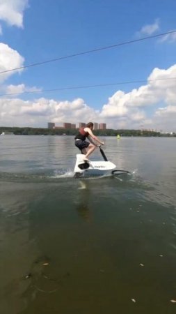♂️Велосипед с крыльями MANTA 5 #shorts #short #manta ##waterbike #motosurfing #мотосерфинг