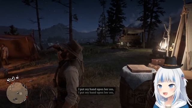 Гура играет в Red Dead Redemption 2