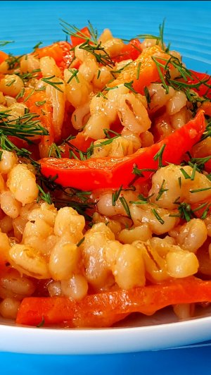 Перловка с овощами - полезное блюдо в пост и не только