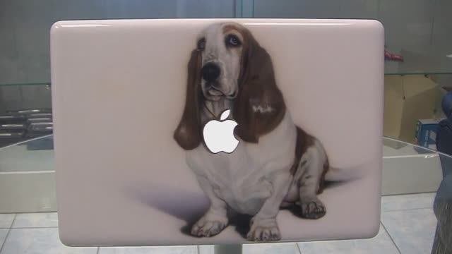 Аэрография на ноутбуке Apple MacBook Pro