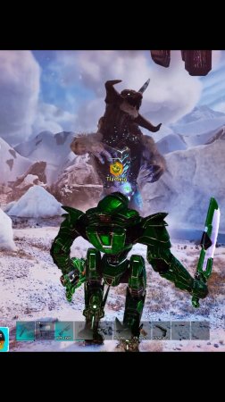 Ледяной титан Приручение #arksurvivalascended #extinction #Mek #icetitanark