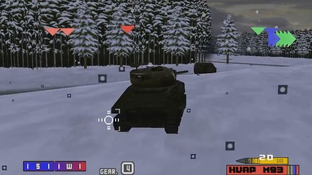 Panzer Front на Dreamcast -Null DC- МИССИЯ 19 Сен-Вит