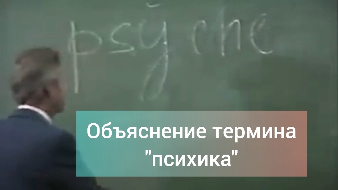 Определение понятия "психика"